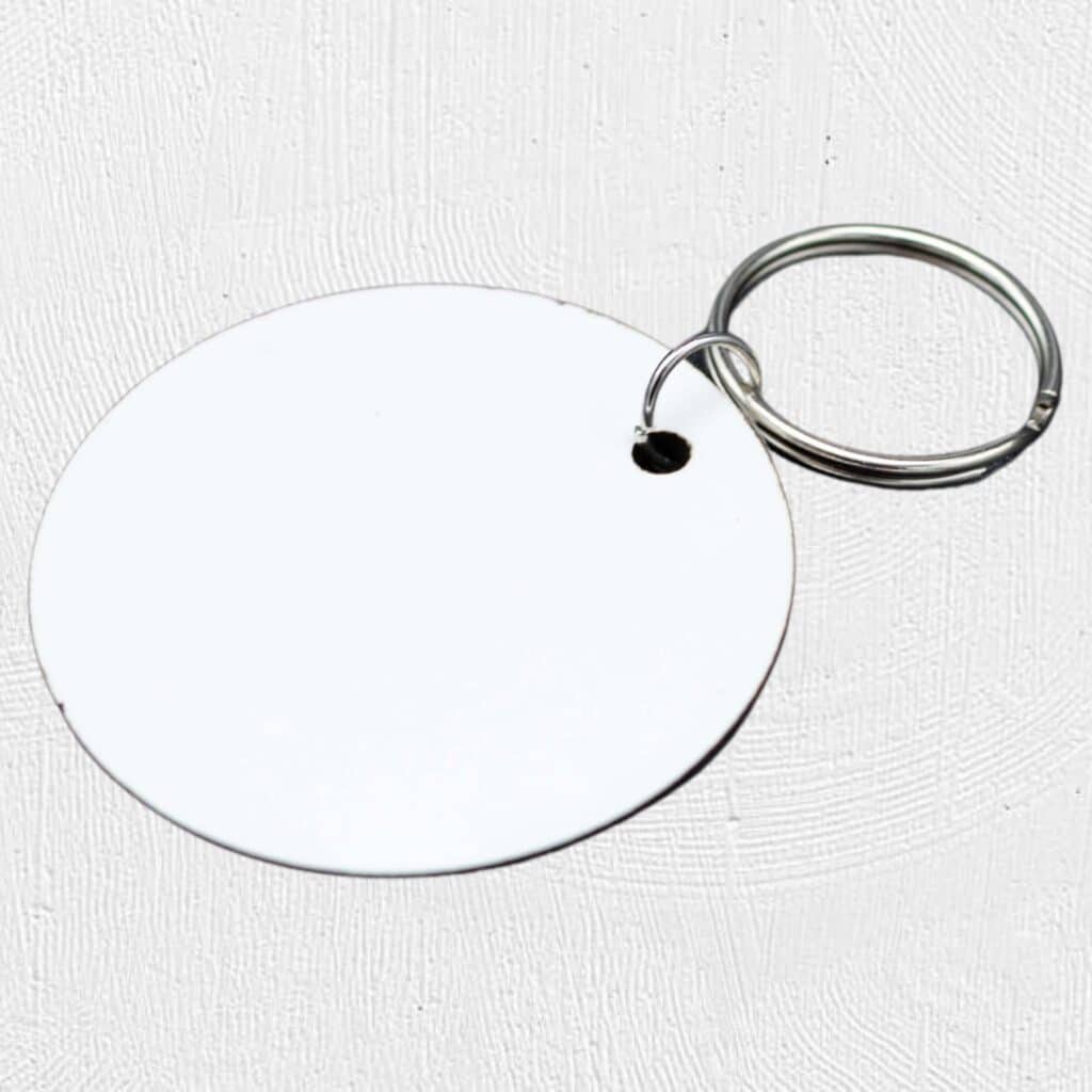 Keyring 007 (Round; MDF; 50 pack; 40mm x 40mm; Single Sided ...
