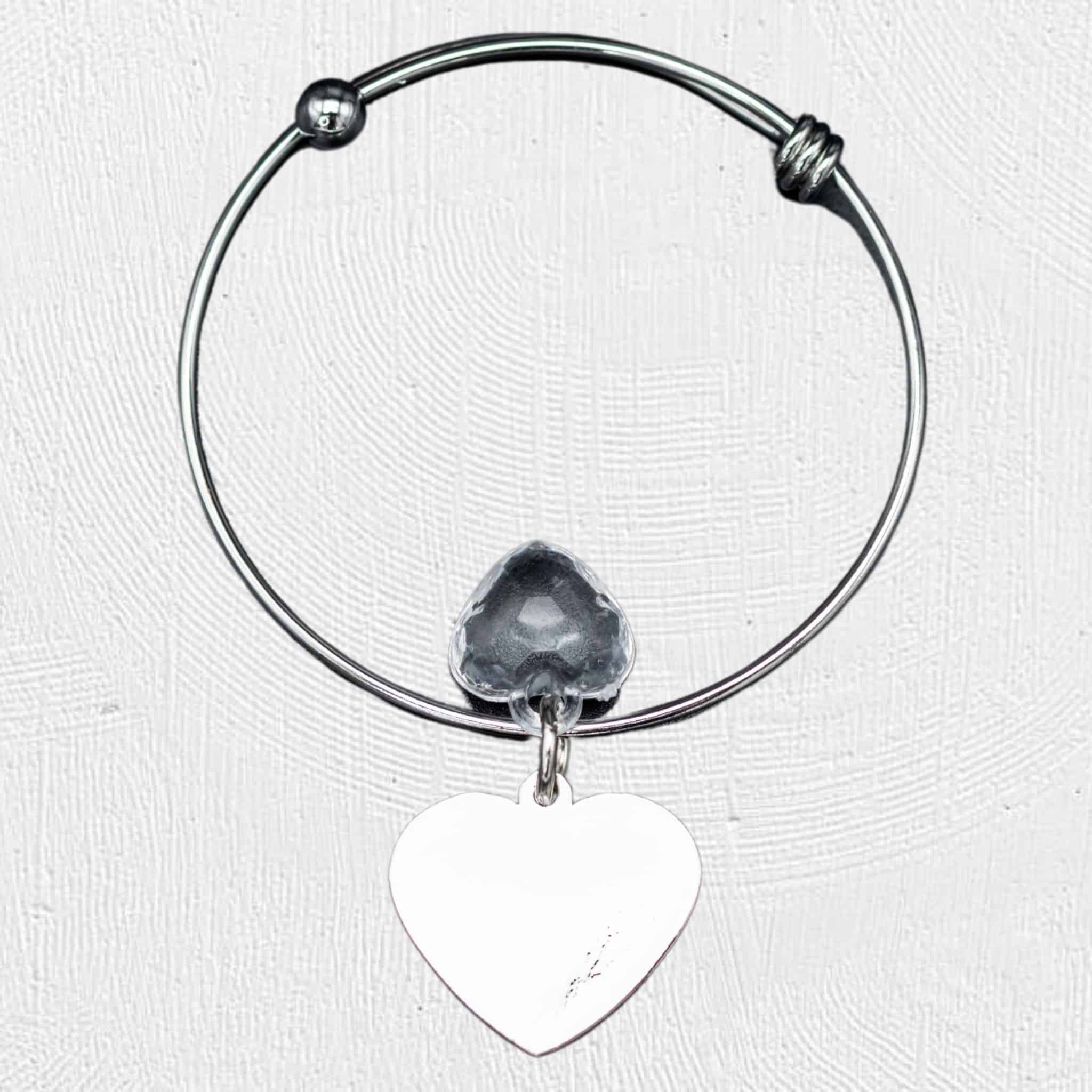 Jewellery (Adjustable Heart Bracelet; Each; Metal) – Sublimation ...
