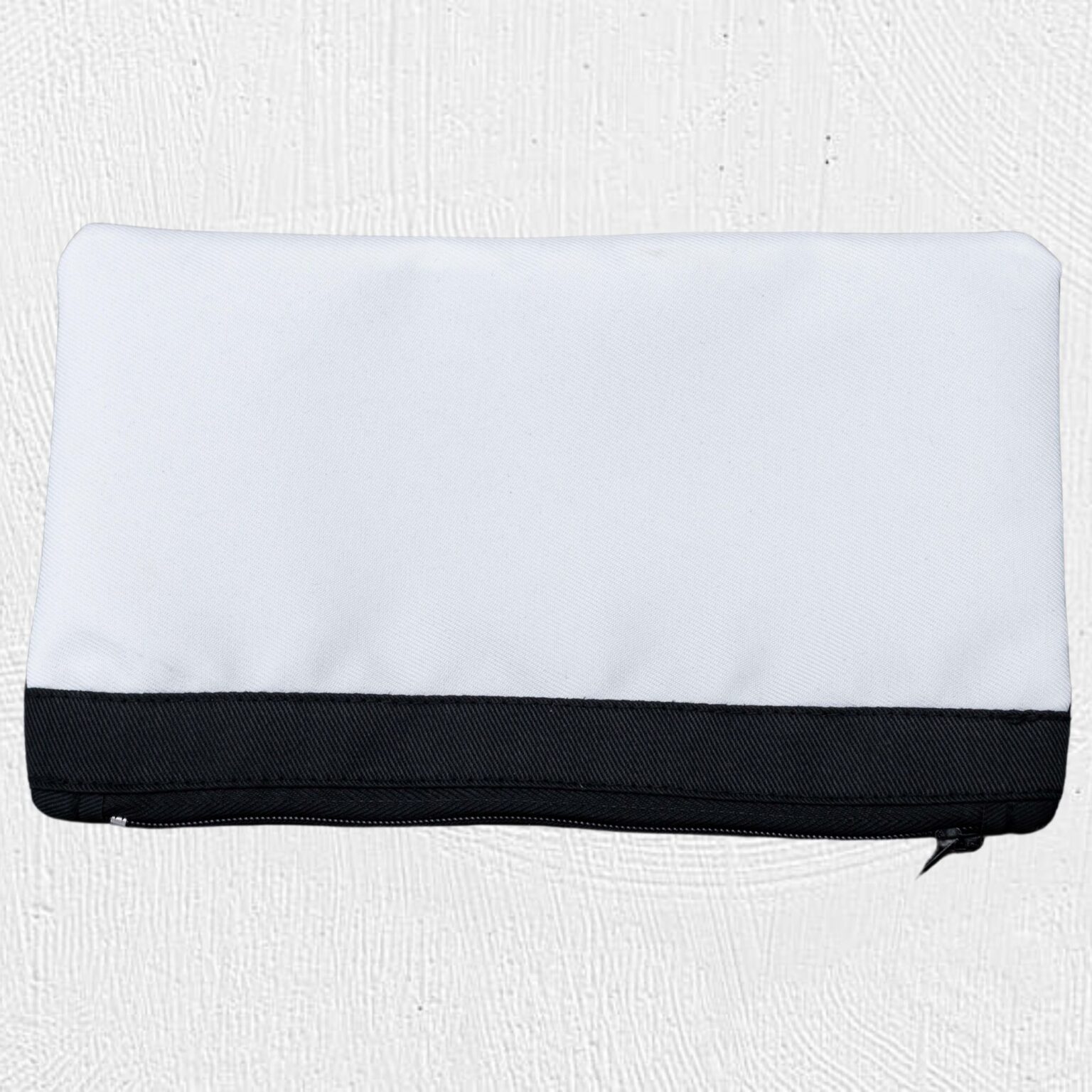 Pencil Bag (Short; Black Back; 5 pack; White Front; Fabric ...