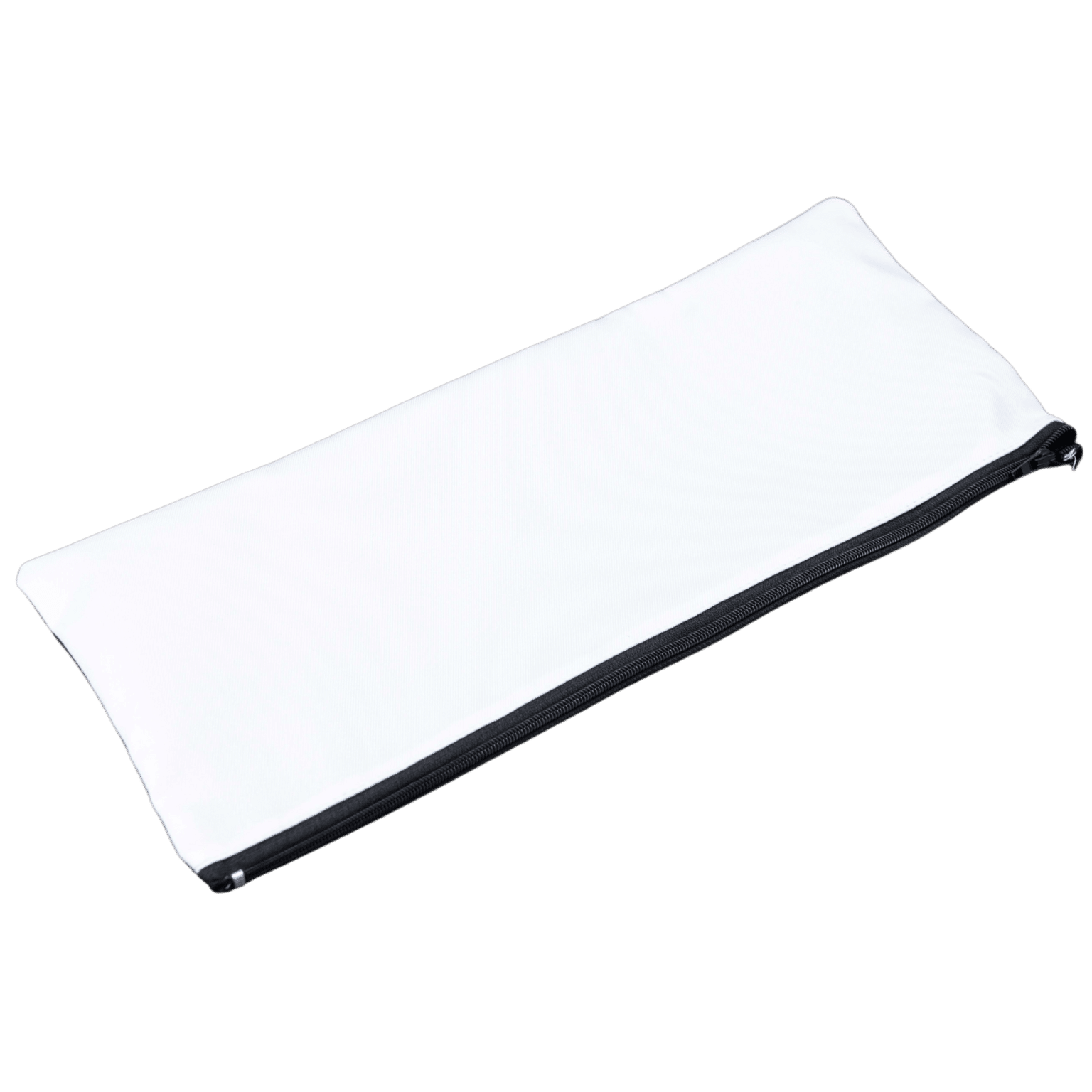 Pencil Bag (Long; White Front; 5 pack; Black Back; Fabric ...