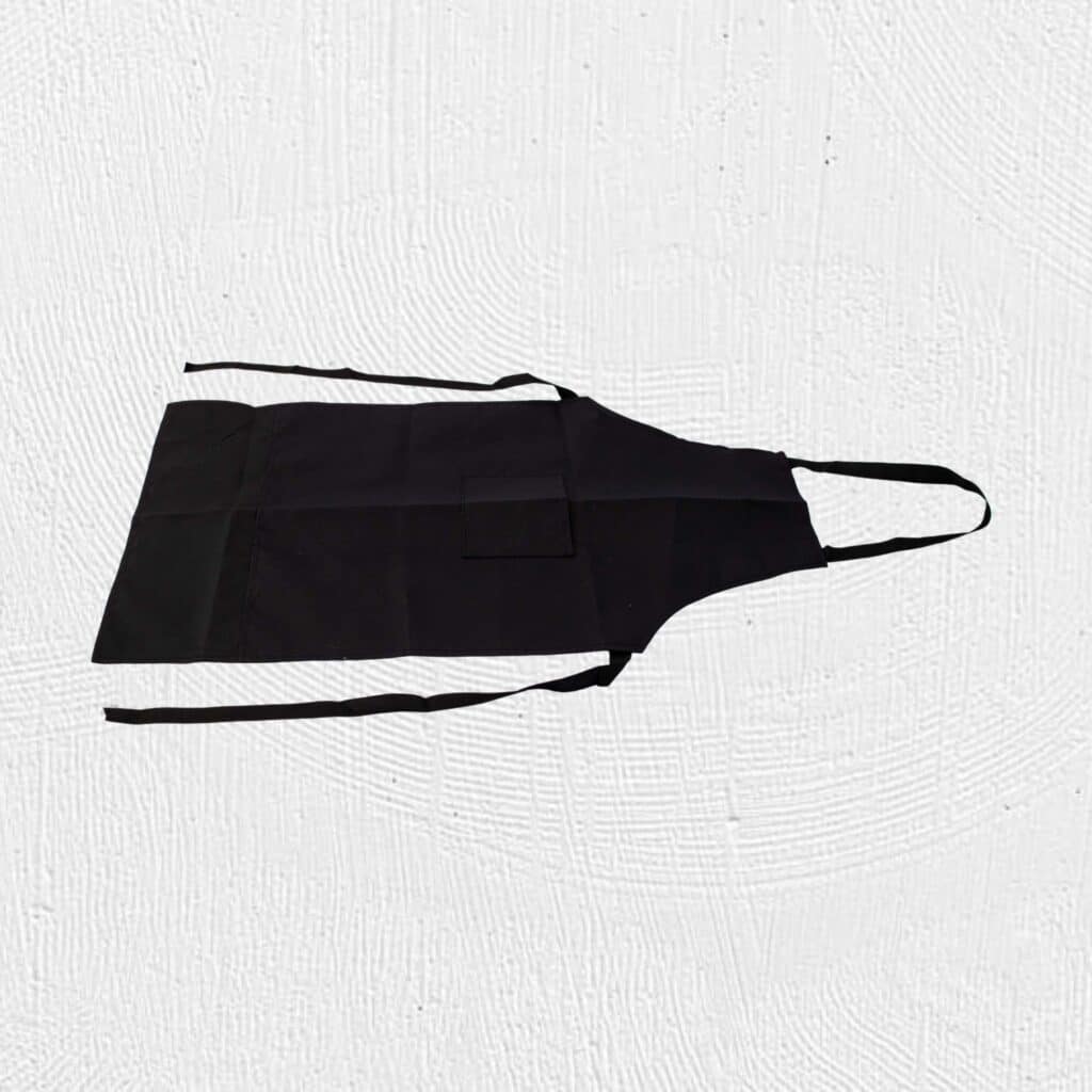 Apron (Long; Black; Heat Transfer) - Sublimation Supplies Online Shop