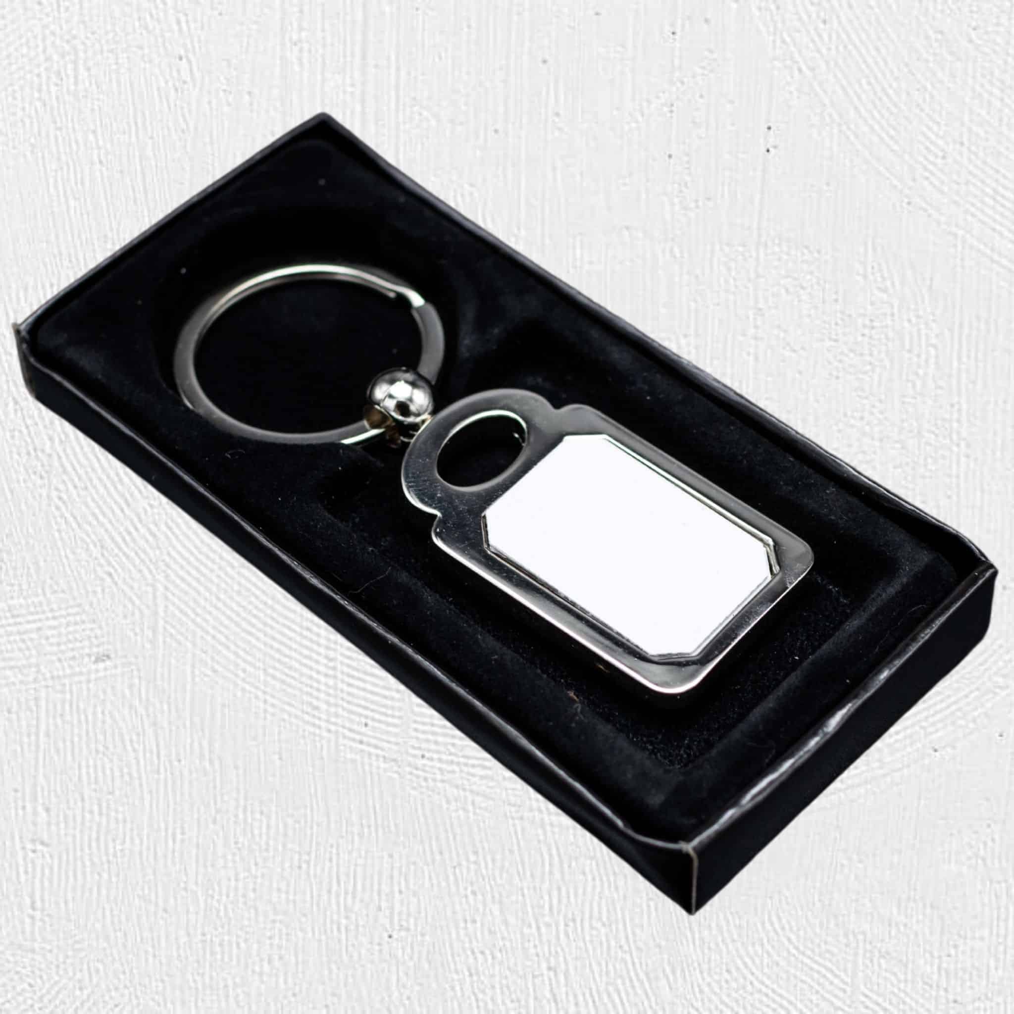 Modern Keyring (Metal; Each) – Sublimation Supplies Online Shop