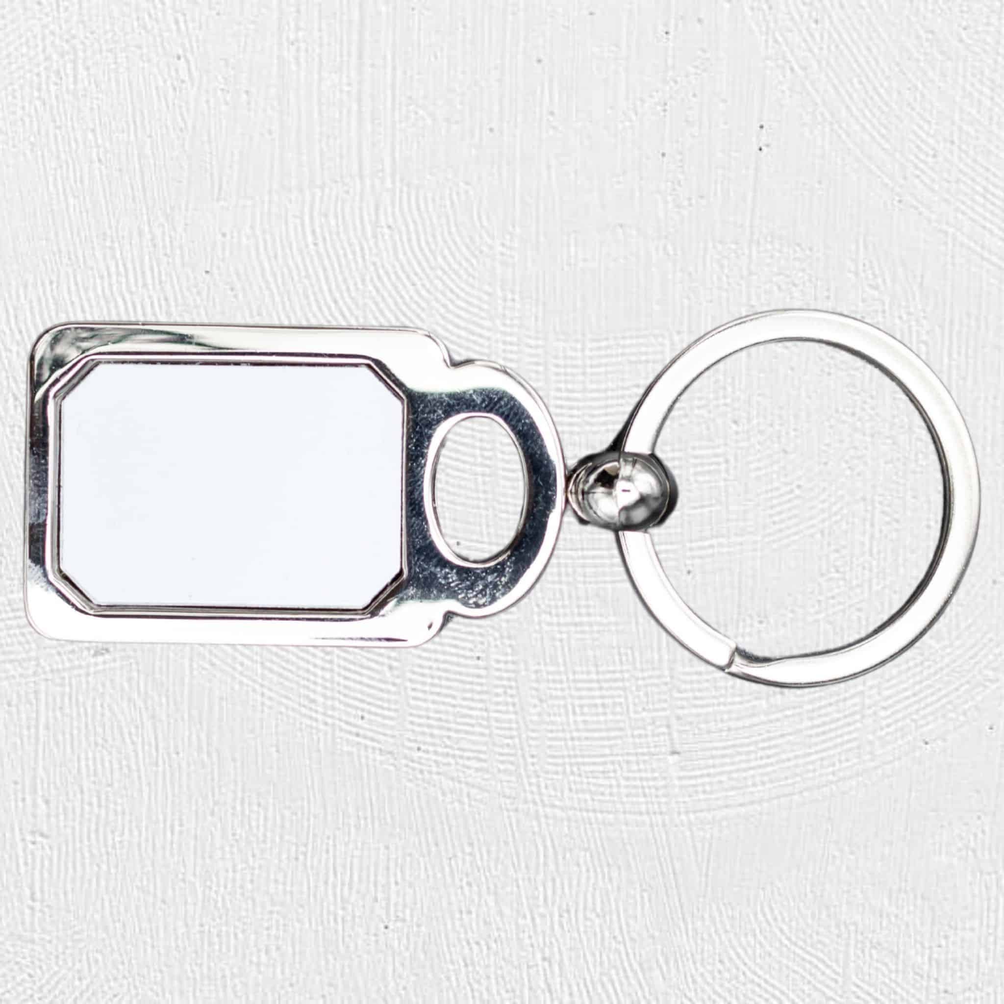 Modern Keyring (Metal; Each) – Sublimation Supplies Online Shop