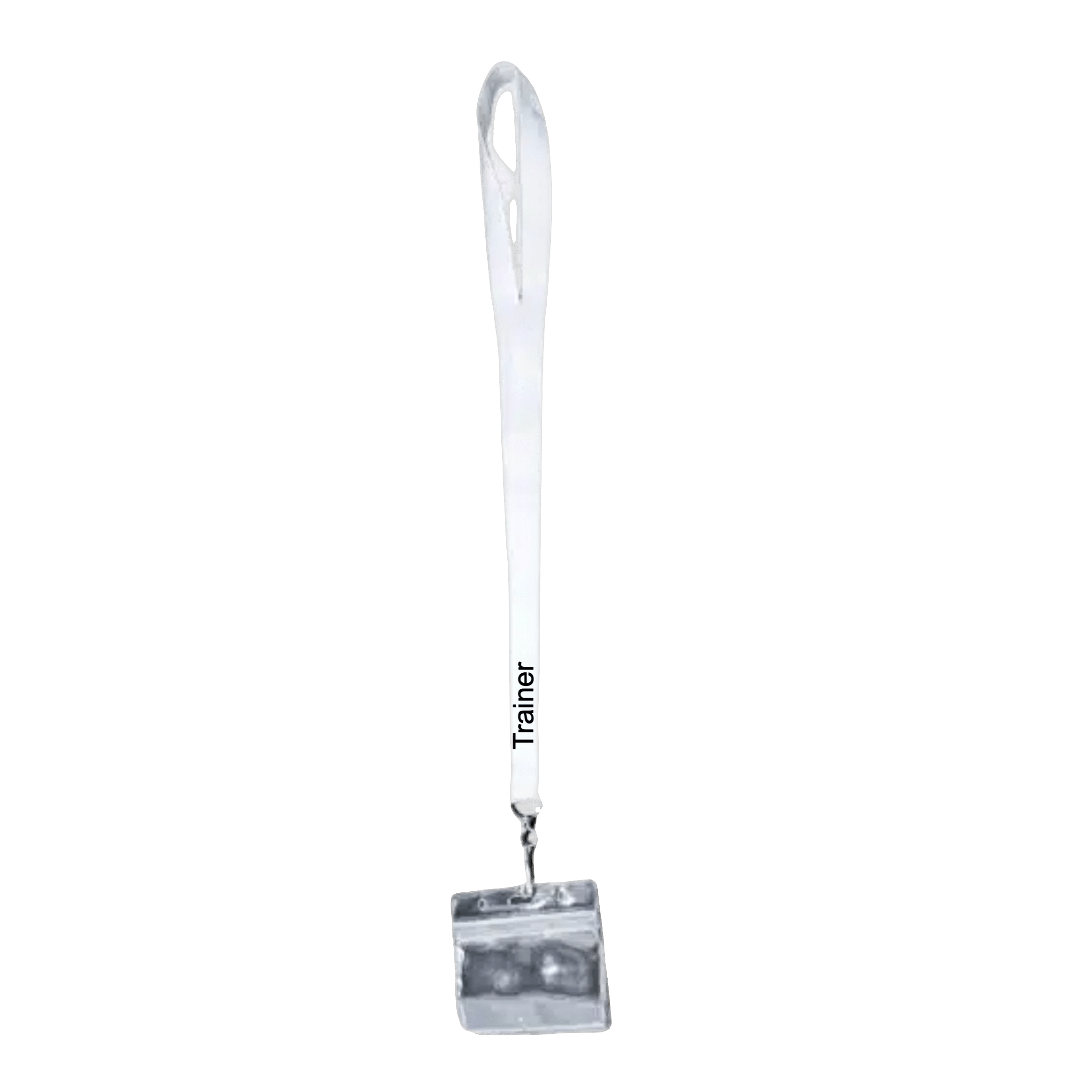 Lanyard landscape ID card (White; 10 pack; Polyester; 2cm; 9x6cm ...