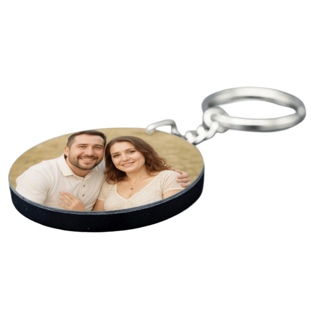 Keyring Round 7 (Acrylic; Clear; 10 Pack; 48mmx48mm) - Sublimation ...