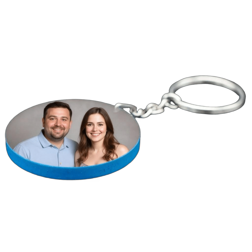 Keyring Round 7 (Acrylic; Clear; 10 Pack; 48mmx48mm) - Sublimation ...