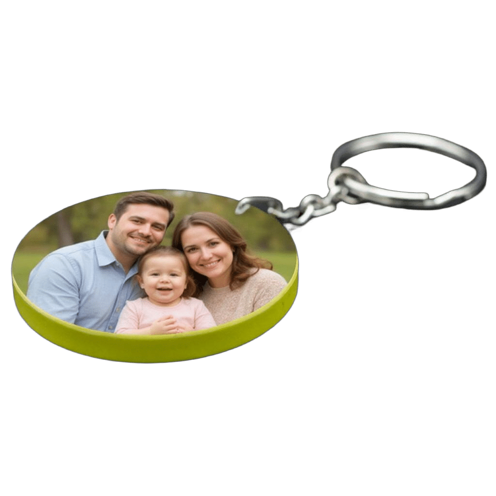 Keyring Round 7 (Acrylic; Clear; 10 Pack; 48mmx48mm) - Sublimation ...