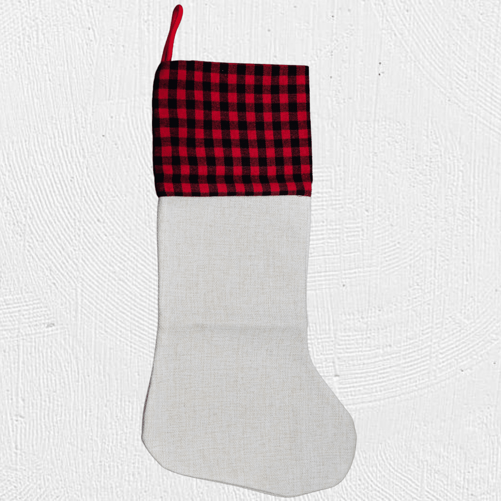 Christmas Sock (Canvas; Fabric; Sublimation) - Sublimation Supplies ...