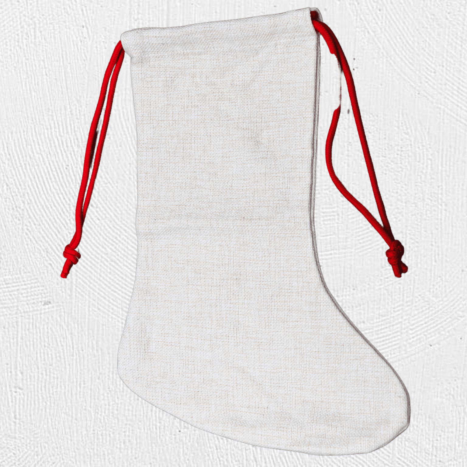 Christmas Sock (Drawstring; Canvas) – Sublimation Supplies Online Shop